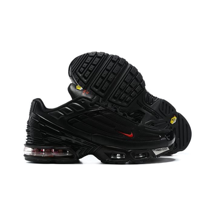 Sneakers - Nike - Air Max Plus TN - Noir - Synthétique - Lacets ...