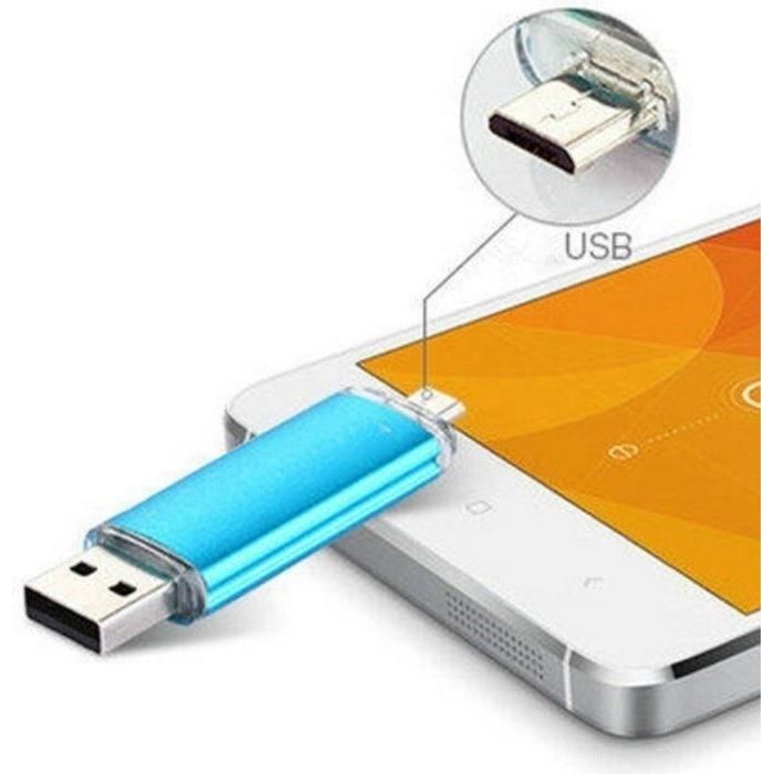 Clé USB128 GO OTG clef USB Fantaisie Double Fonction Micro USB mémoire ...
