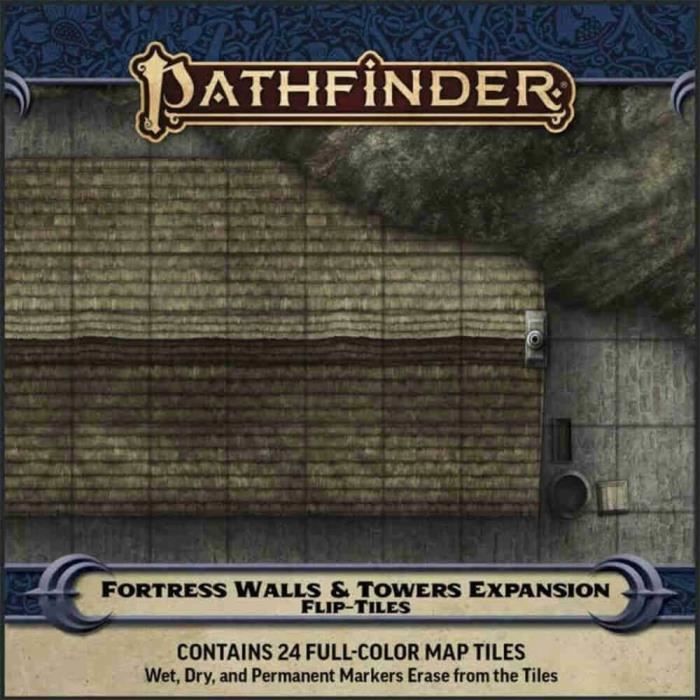Pathfinder Flip Tiles Fortress Walls & Towers Expansion - Cdiscount ...