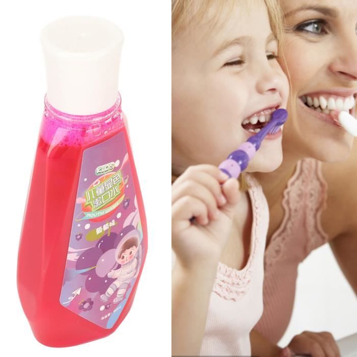 Pwshymi Bain de bouche pour enfants Agent révélateur de plaque 80ml ...