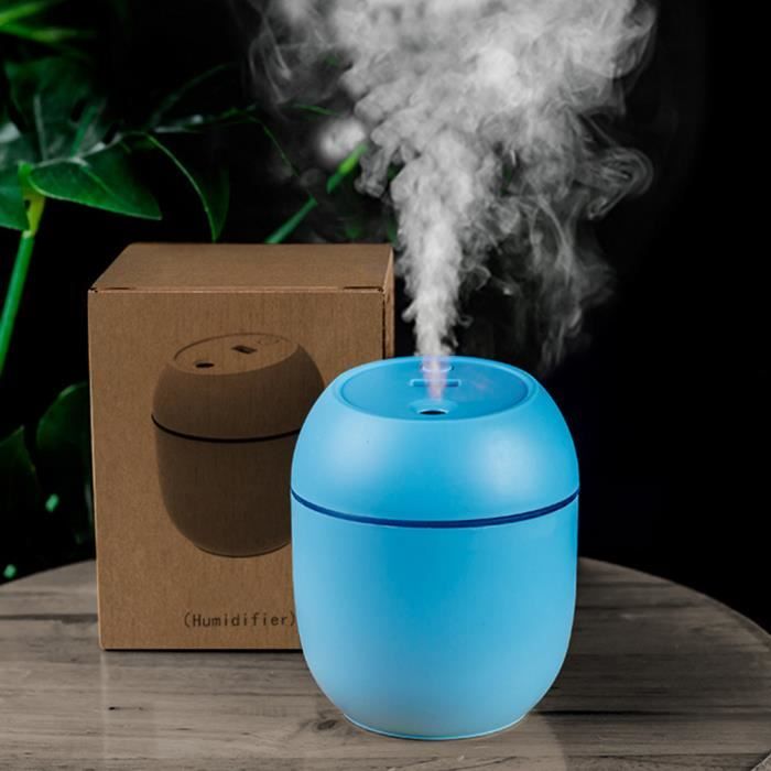 Humidificateur USB LED intelligent-Diffuseur d'huiles essentielles-2 modes de pulvérisation ...