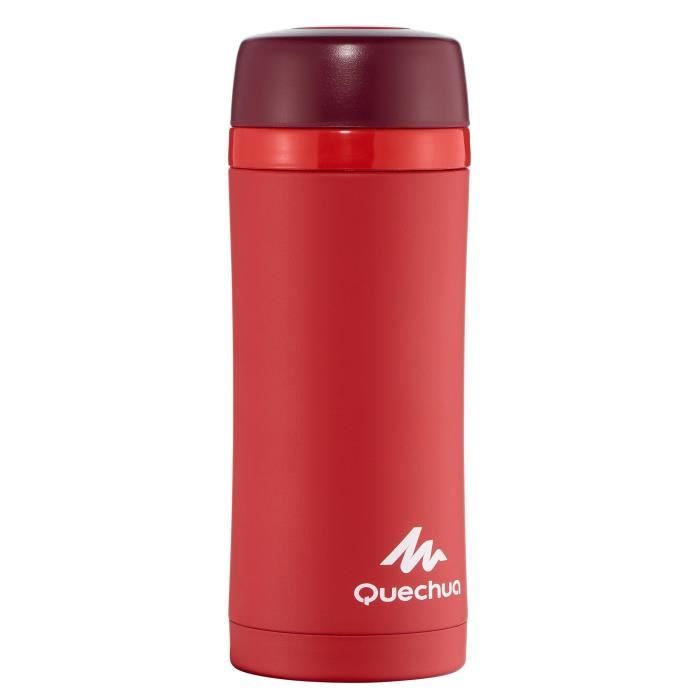 Mug isotherme randonnée inox 0,35 litre noir Quechua by Decathlon ...