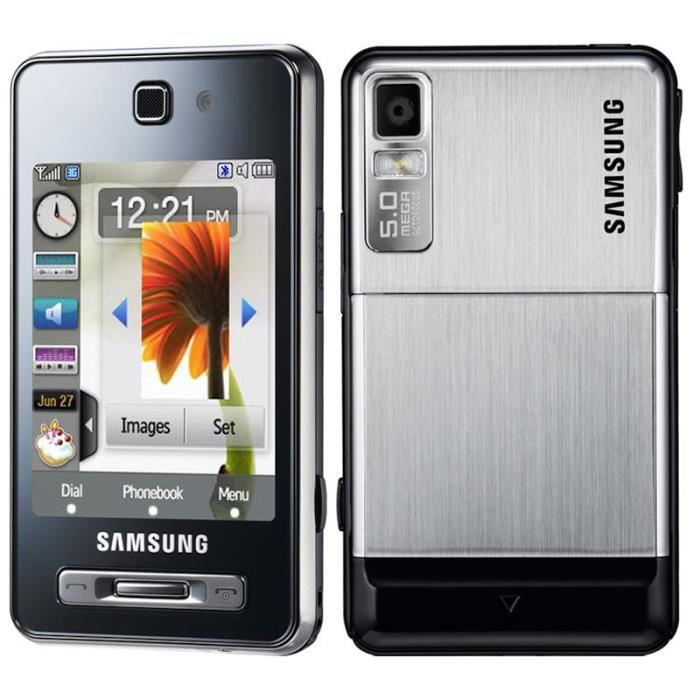 Samsung F480 Silver - Téléphone Mobile - Cdiscount Téléphonie
