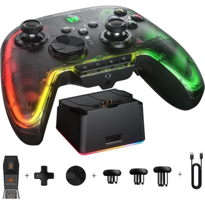 Manette Sans Fil, Rainbow 2 Pro Pc Controller 6 Axes Gyro Hall Effect Trigger, Alps Joystick ...