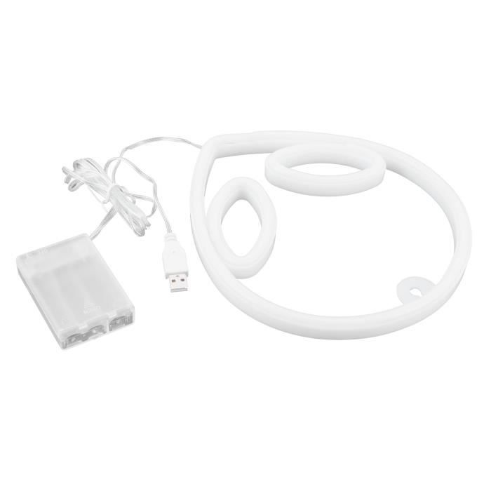 Sonew Lampe Néon Forme Alien Déco Mariage Fête USB/piles - Cdiscount Maison