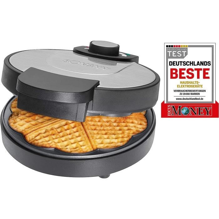 Gaufrier Électrique - Machine à Gaufre - Gaufrier en Acier Inoxydable ...