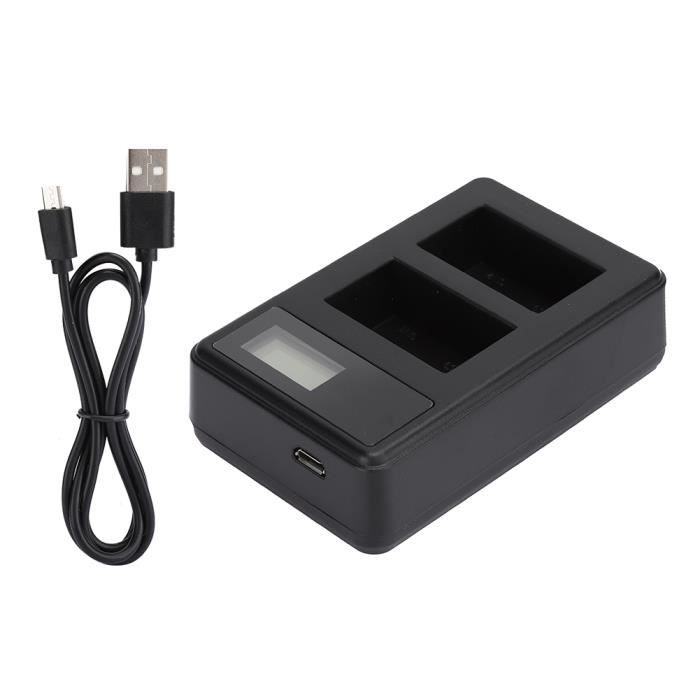 Chargeur De Batterie Caméra Double Fente Seivi Pour Sony Np-Fw50 A6300 A6500 A6000 A7R A7 ...