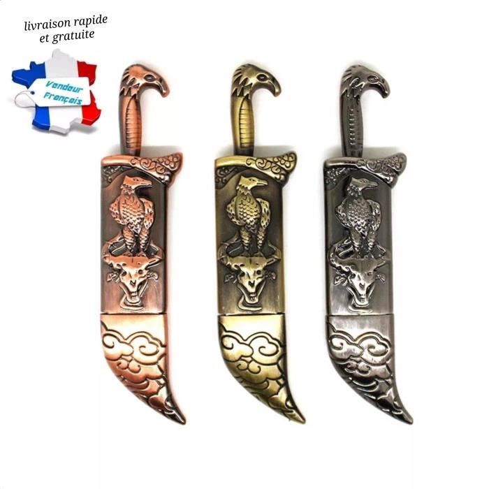 Cle usb Epee acier doree , capacité 32 go, livraison gratuite et rapide ...