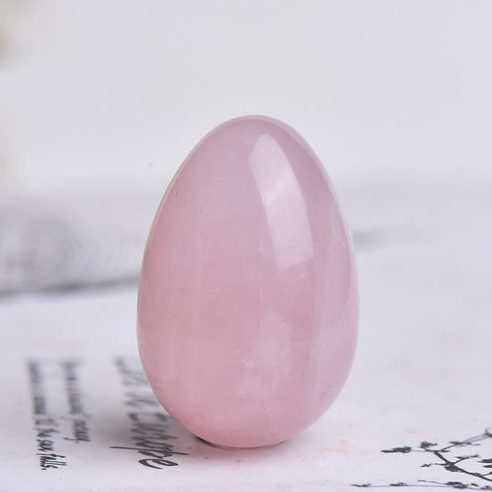 PIERRE VENDUE SEULE,rose quartz--boule minérale en cristal de Jade pour ...