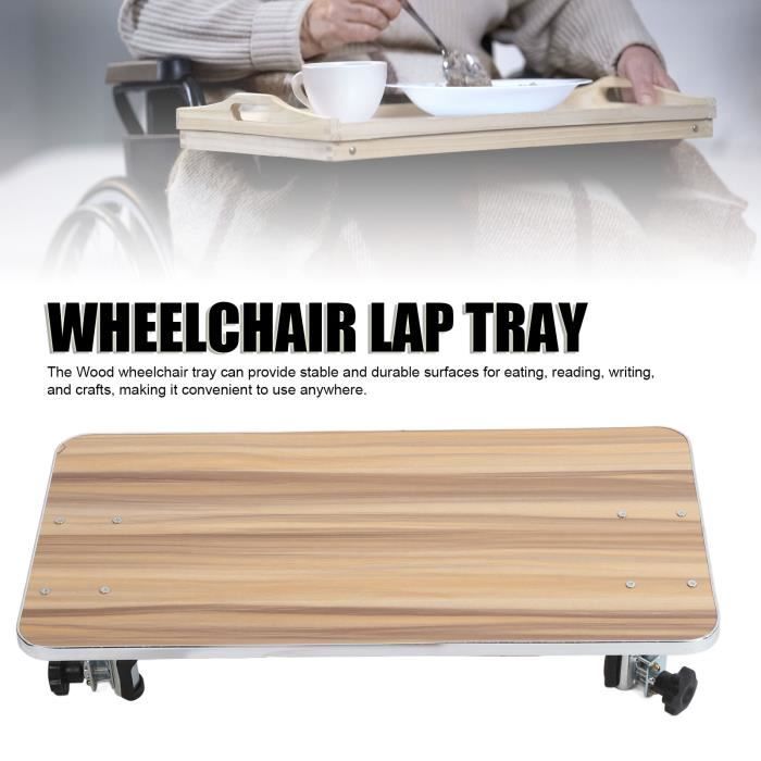 Table Plateau pour Fauteuil Roulant en Bois DA007 - Cdiscount Santé ...