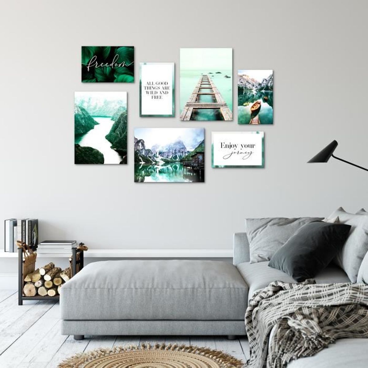 Novart Tableau Décoration Murale Thème Cuisine N000363b 6 Cadres 30x40 ...