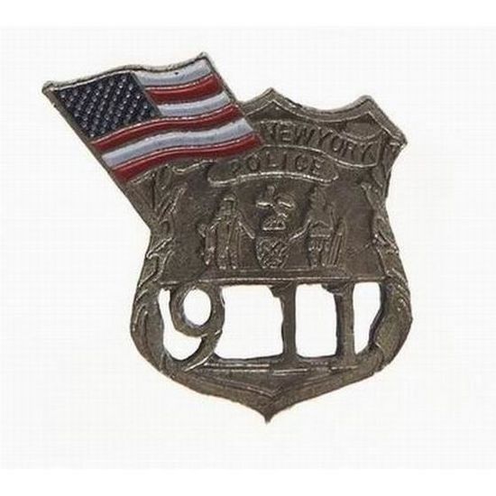 Pins Badge Police de New York 911 NYPD - Achat / Vente badges - pin's ...