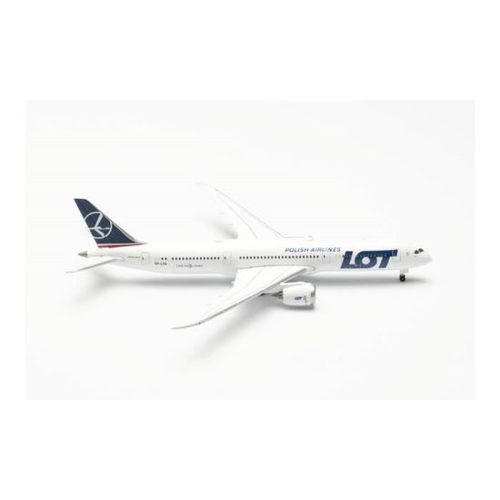 Miniatures montées - Boeing 787 --9 DREAMLINER LOT POLISH AIRLINES 1/ ...