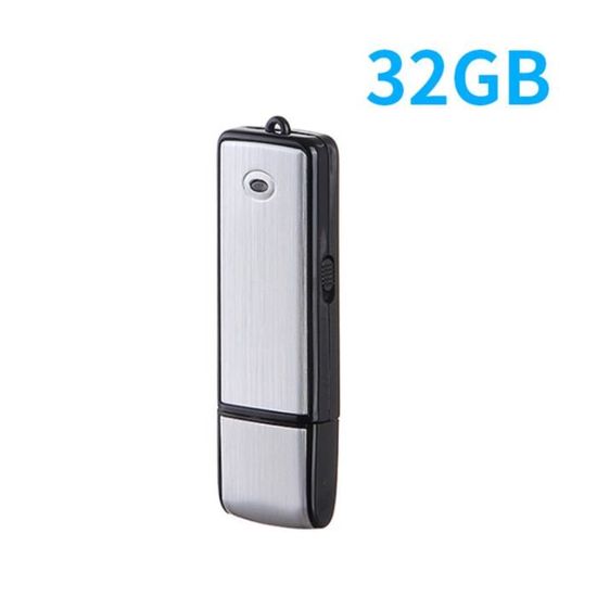 DICTAPHONE,Type A-32G--Mini enregistreur vocal USB 32 go-16 go ...