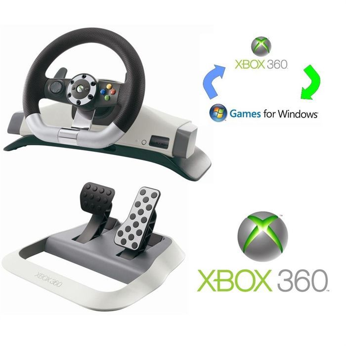WIRELESS RACING WHEEL XBOX 360 - Cdiscount Informatique