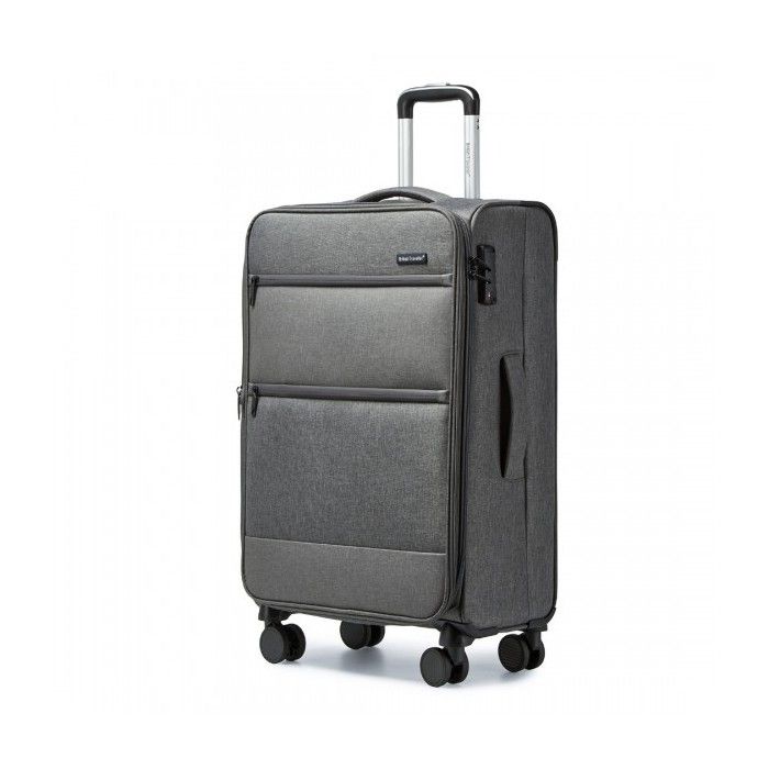 British Traveller Valise de Soute Souple 69.5x43.5x26cm Valise en ...