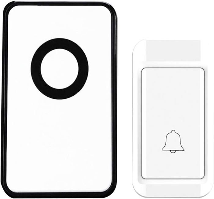 Sonnette Sans Fil Sonnettes, Sonnette Étanche Ip44, Kit De Sonnette ...