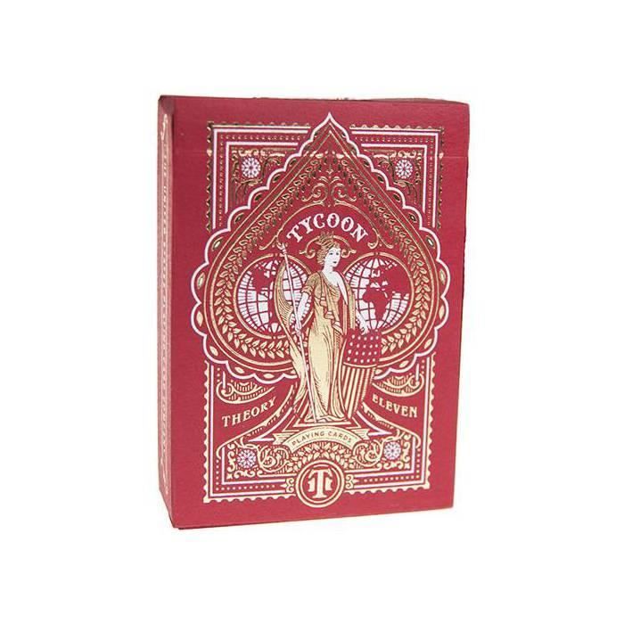 Tycoon - Jeu de 54 cartes toilées plastifiées - format poker - 2 index ...