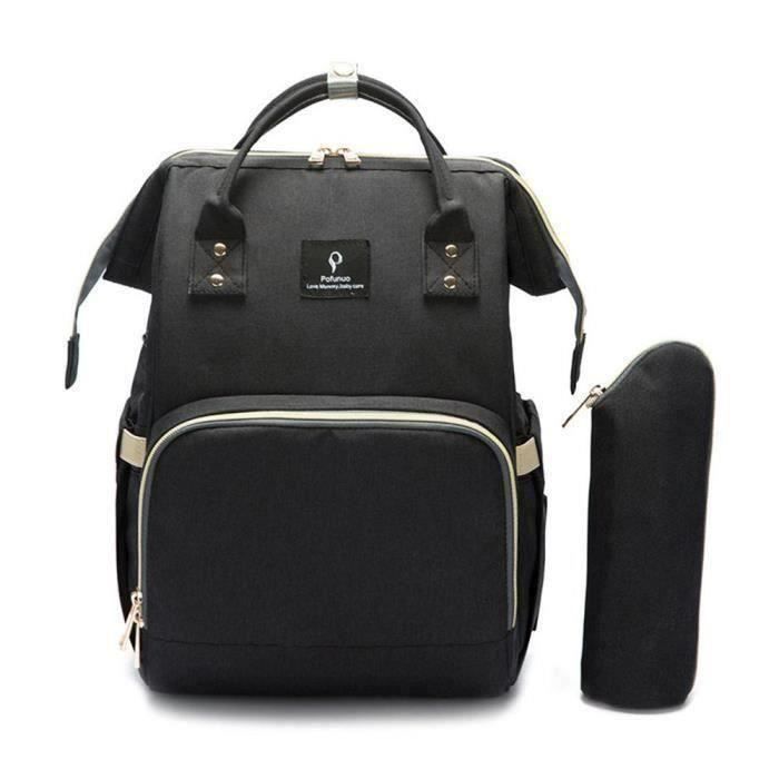 Sac à Dos à Langer pour Bébé - Grande Capacité, Tissu Imperméable, Sacs ...