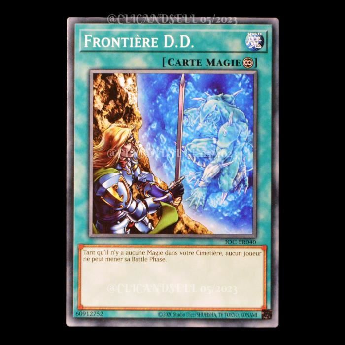 Carte YU-GI-OH IOC-FR040 Frontière D.D. - Cdiscount Jeux - Jouets