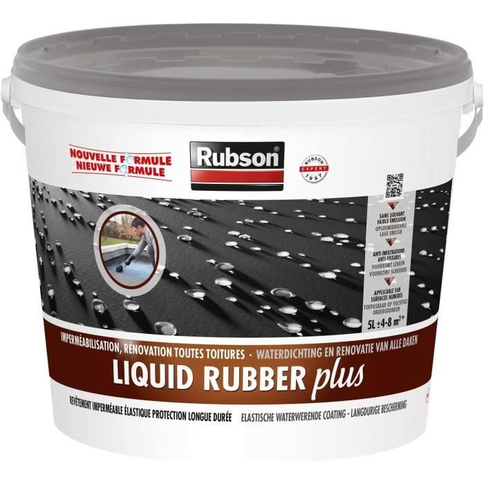 RUBSON Liquid Rubber Plus, Revêtement d'étanchéité toutes toitures ...