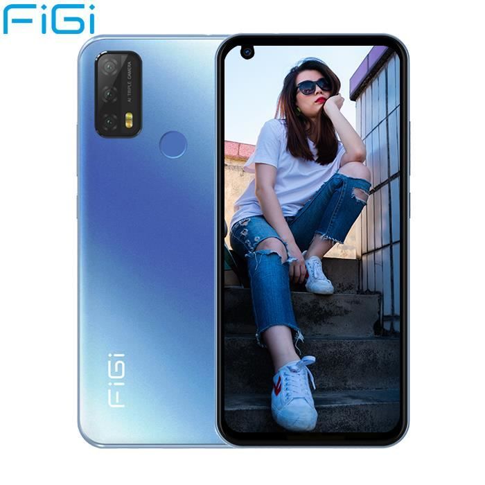 Smartphone 4G Débloqué FIGI Note3 Pro 4Go RAM 128Go ROM 6,8" Écran ...