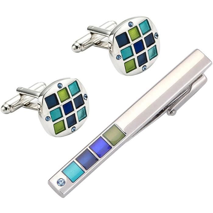 Pince à cravate daffaires pour hommes pince à cravate en émail de haute ...