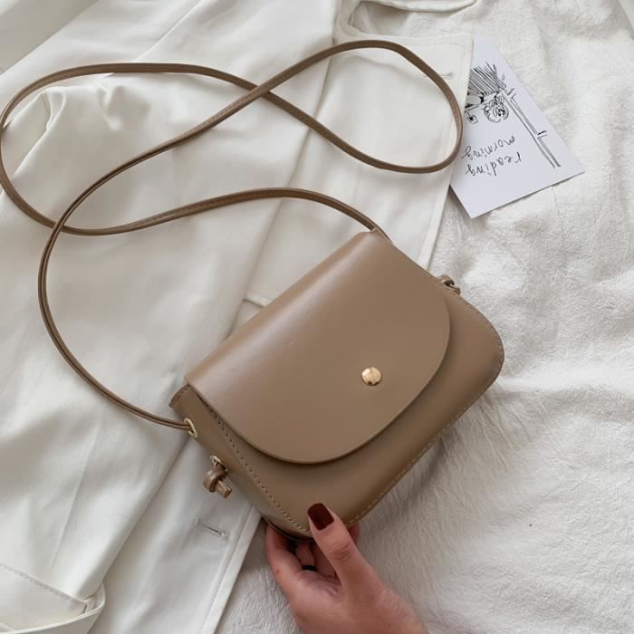 Torebki Damskie – sac à bandoulière en cuir PU pour femmes, Simple ...