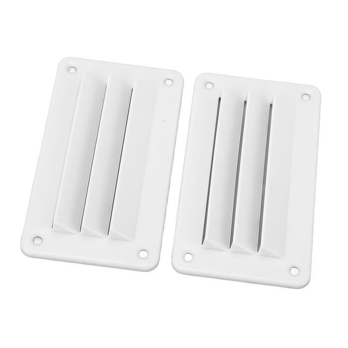 Dilwe persienne de sortie de ventilation RV 2 pièces RV grille d ...