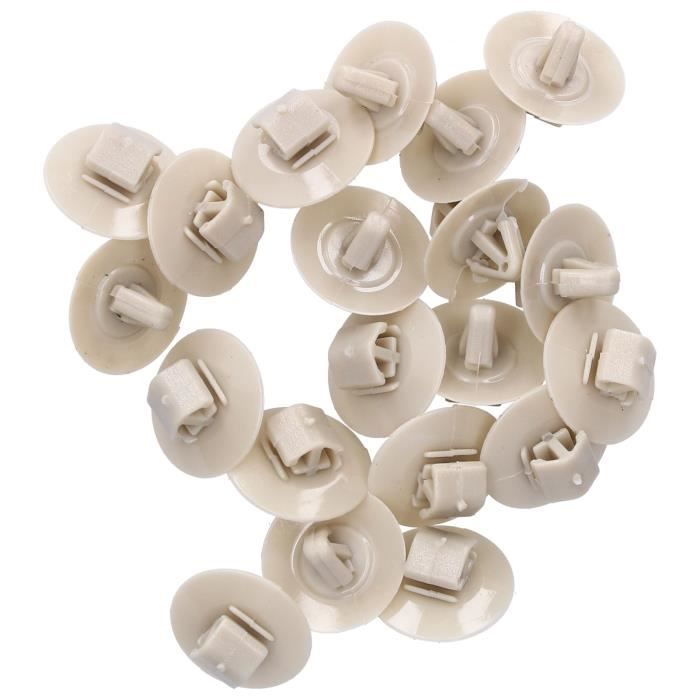 Dioche Retenue de moulure de porte extérieure 20 pièces Clip de panneau ...