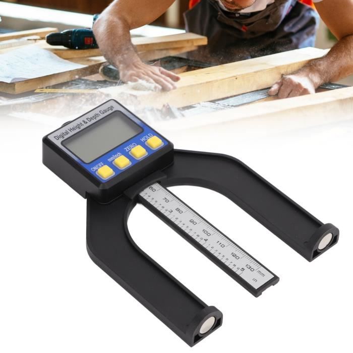 EJ.life pied à coulisse Jauge de Profondeur Numérique, Jauge de ...