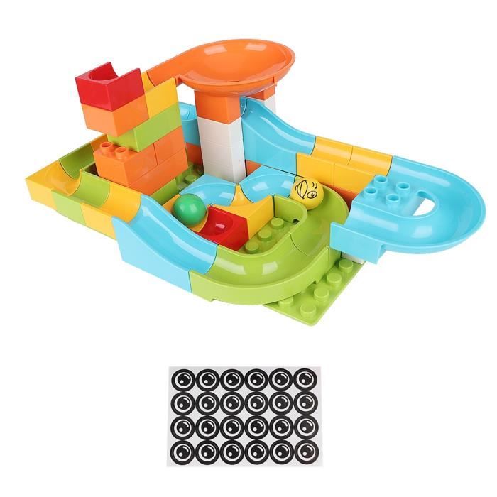 Ball Race Game Track Toy Toddler Kids Building Blocks Playset ...
