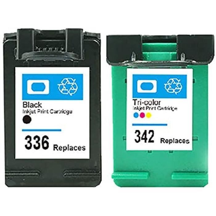 Pack De 2 Cartouches Remanufacturées HP 336 / 342 (H336342X2 ...