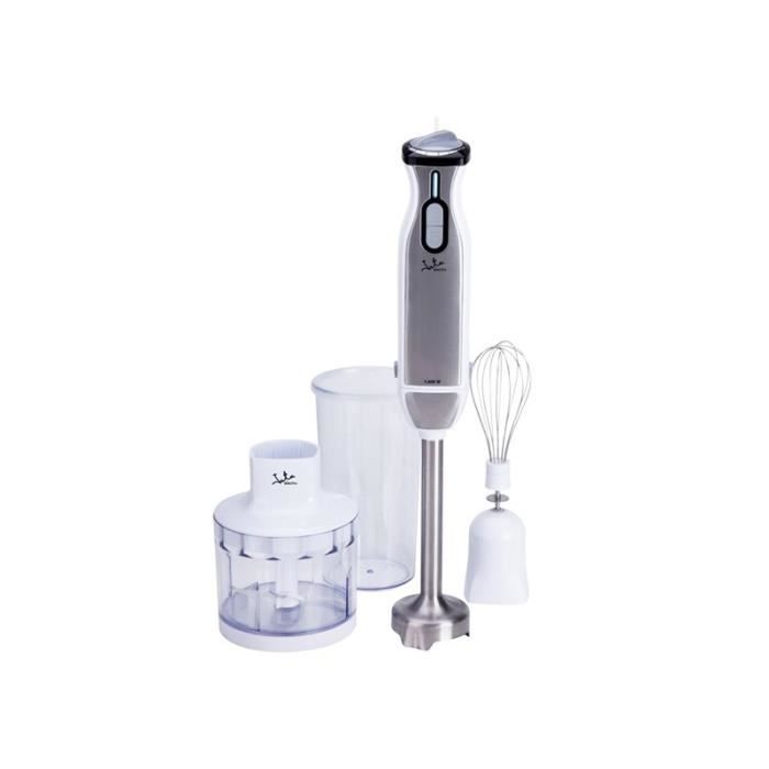 Mixeur à main JATA BT199 - 1000W - Blanc Gris - 2 réglages de vitesse ...