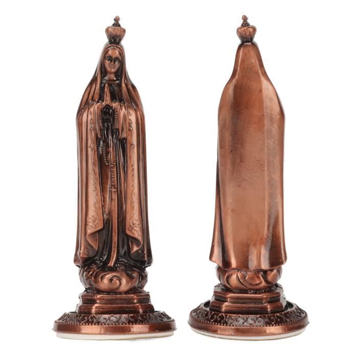 Mini statue vierge - PWSHYMI - TL003 - Sculptée à la main - Cuivre ...