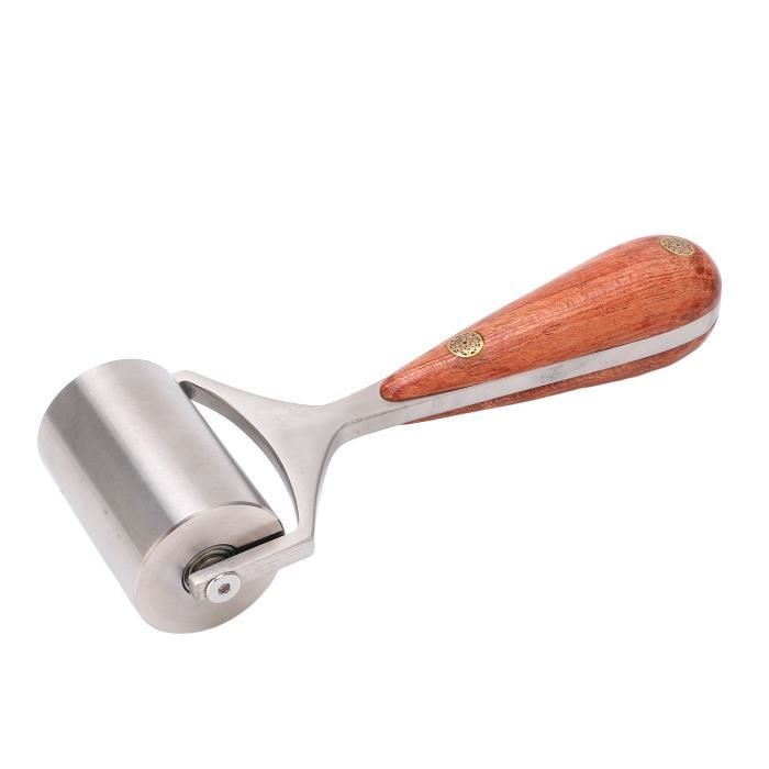 Qiilu rouleau de presse en cuir Rouleau en cuir résistance à l'usure ...