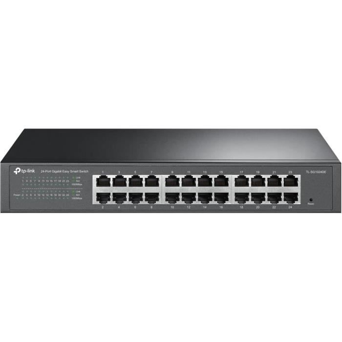 Tl-Sg1024De 24-Port Desktop Gigabit Easy-Smart Ethernet Switch, Steel ...