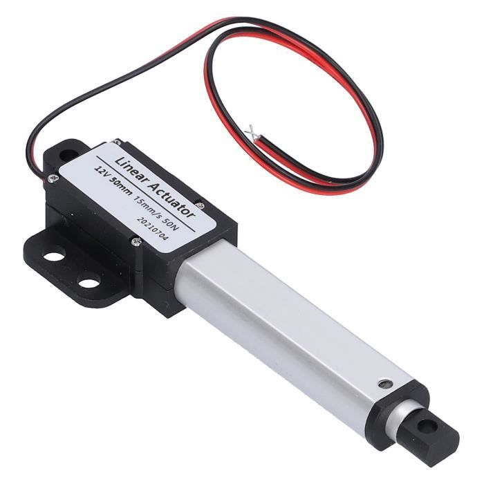 Actionneur linéaire - SHIPENOPHY - 50mm - 12V DC - Étanche - Anti-corrosion - Cdiscount Bricolage
