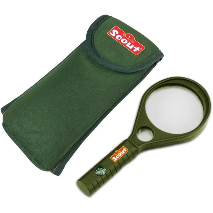 Happy People Der Echte Scout Loupe, 19338, Vert, 6x60 mm x 8x16 mm363 ...