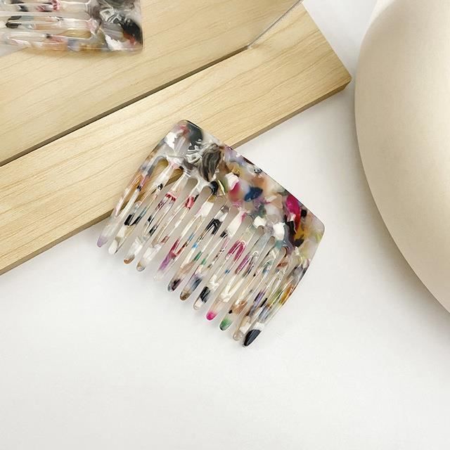 PEIGNE,1--Peigne à dents large en acétate de Cellulose, peigne ...