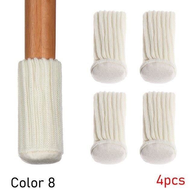PIED DE MEUBLE,Color 8--Housse de protection de pied de Table ou de ...