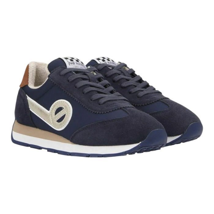 Baskets No Name Baskets No name CITY RUN JOGGER SQUARE Bleu Bleu ...