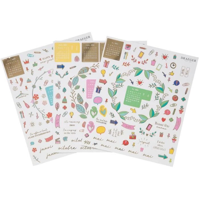 Aeger - s 2022-2023 pour Agenda et Bullet Journal71 - Cdiscount Beaux ...