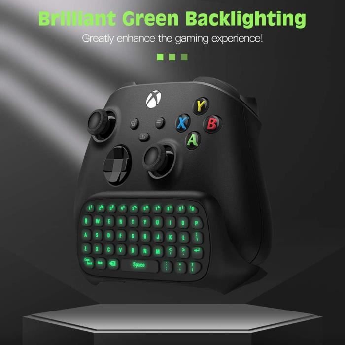 Mini Clavier Avec Rétroéclairage Vert Pour Xbox One, Xbox Series X|S ...