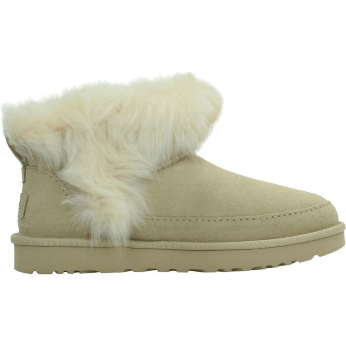 Chaussure Ugg Modèle W Classic Ultra Mini Chale - Coleur Beige Beige ...