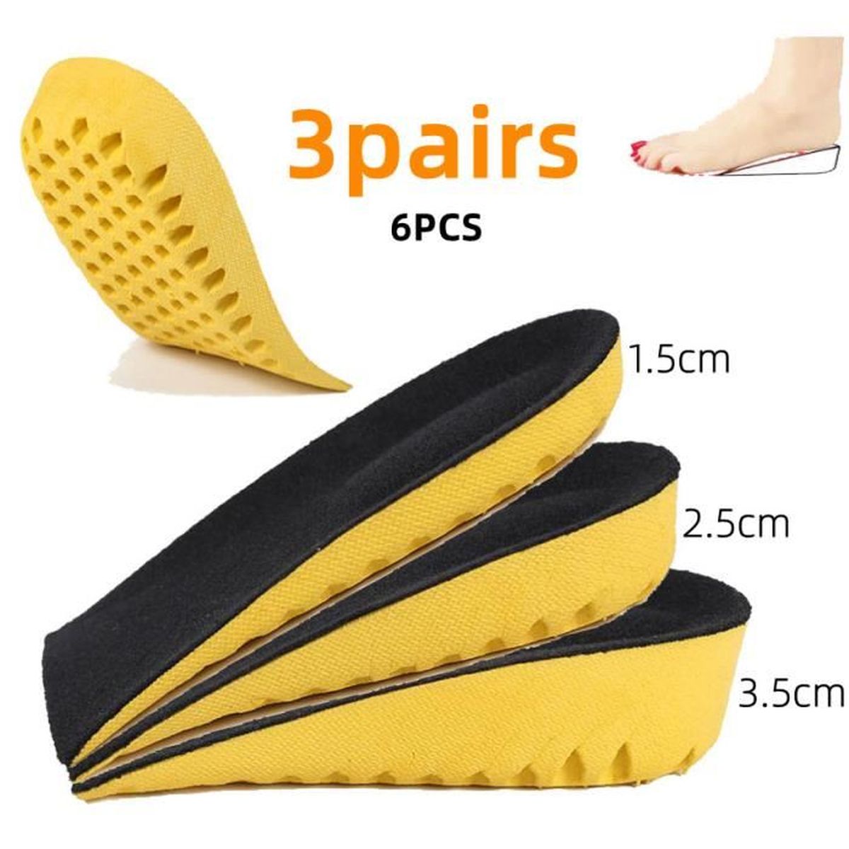 Talonnette,Semelles de talon d'augmentation de la hauteur,Coussinet ...