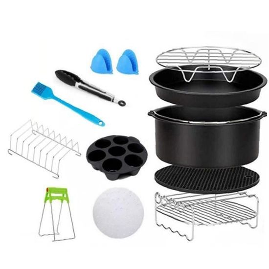 Fryer Air Accessoires Plateau Set Pan Barbecue Coaster support pour XL ...