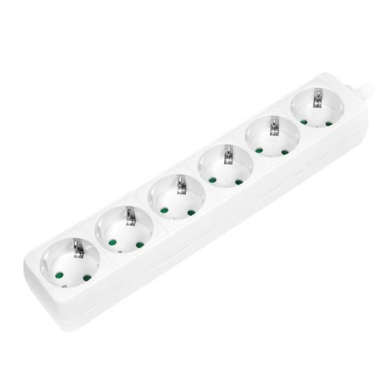 Multiprise Logilink Lps238 - 6 Sorties CA - Intérieur - Blanc ...
