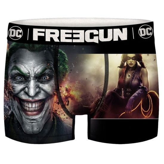 Boxer Homme Joker - FREEGUN - DC COMICS - Confort Respirant - Taille ...