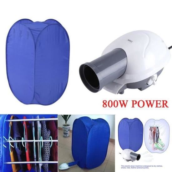 SECHE-LINGE Sèche-linge électrique Portable Électrique Pompe À Air pour ...